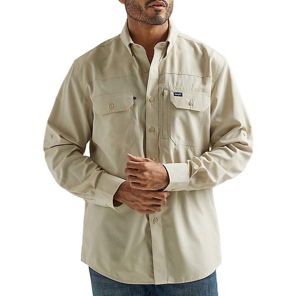 Wrangler Men's Performance Button Down