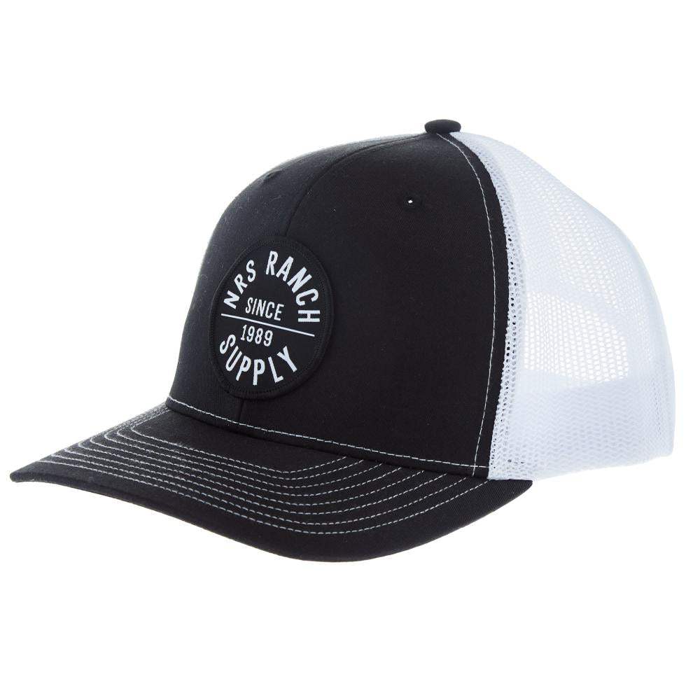 NRS Black and White Patch Cap