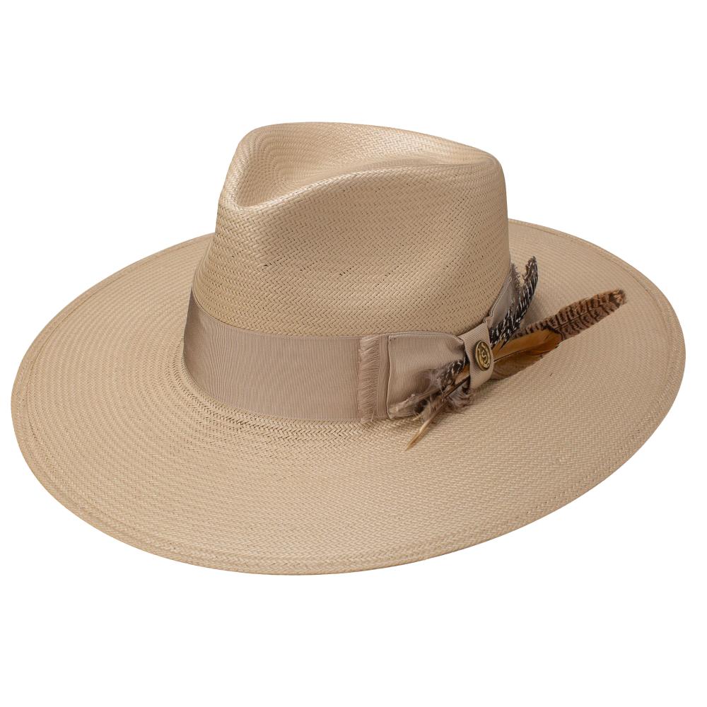 Stetson Hats Atacama Silver Belly 4in Brim Straw Fashion Hat