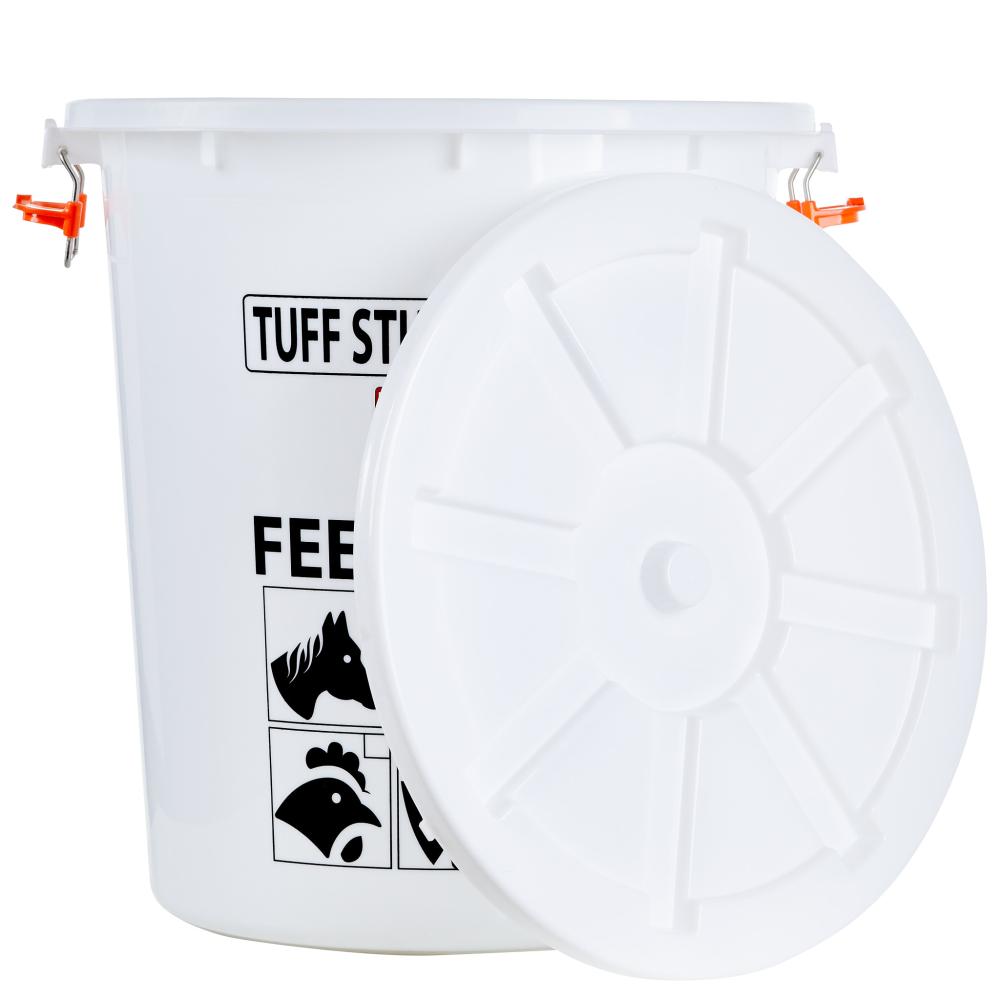 Tuff Stuff Products S Feed Seed Storage with Locking Lid 45 Gallon