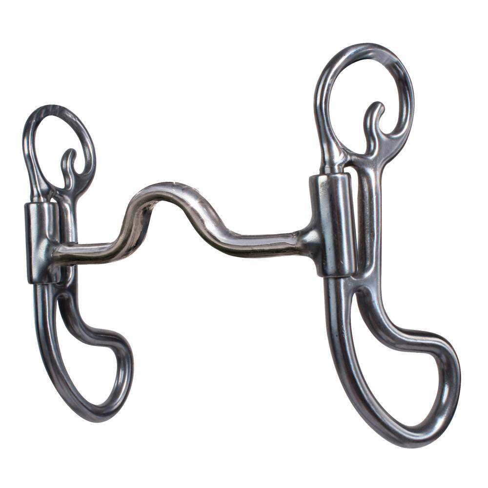 Professionals Choice Smooth Medium Port Teardrop Shank Pony Bit