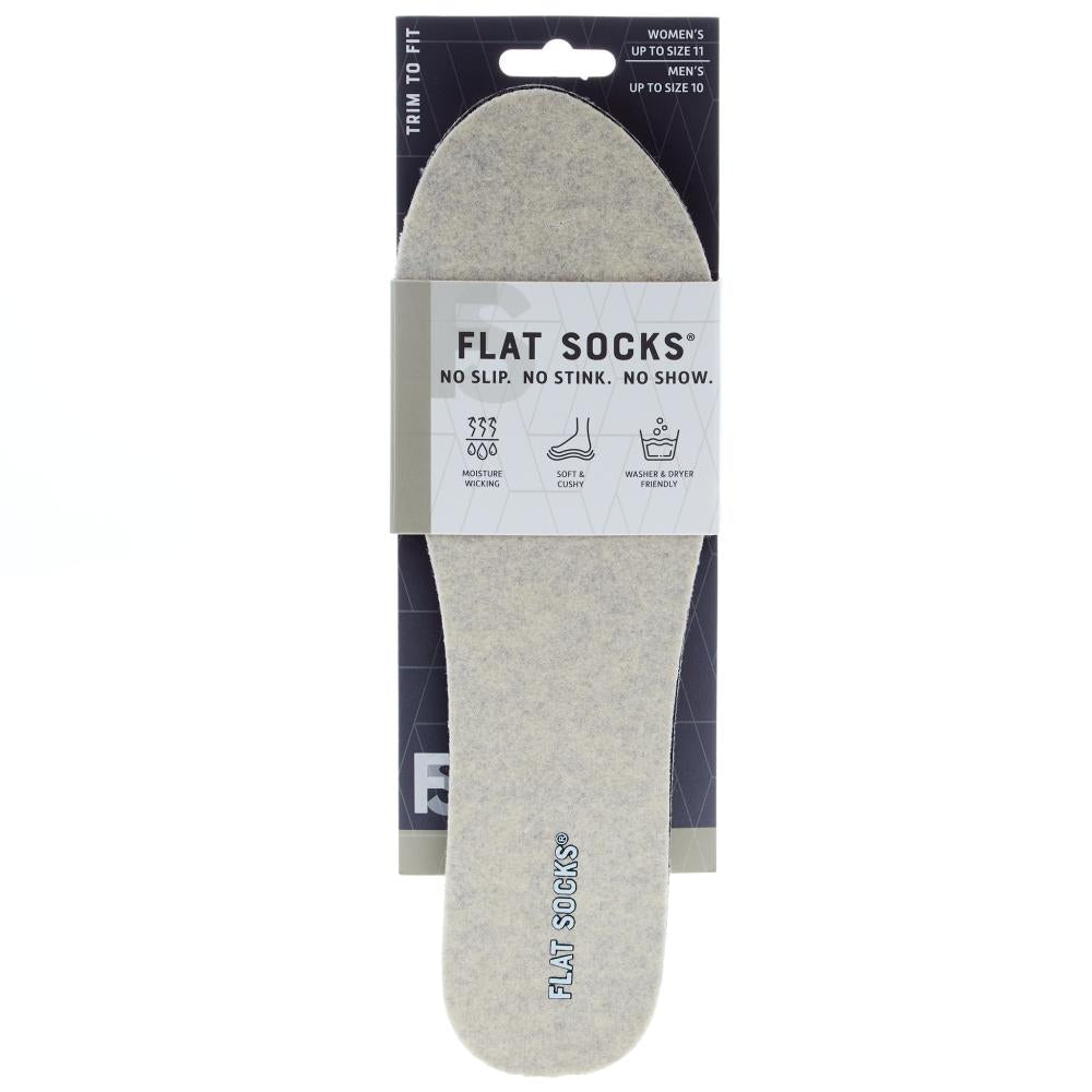 Flat Socks Sand Micro Wool Flat Sock