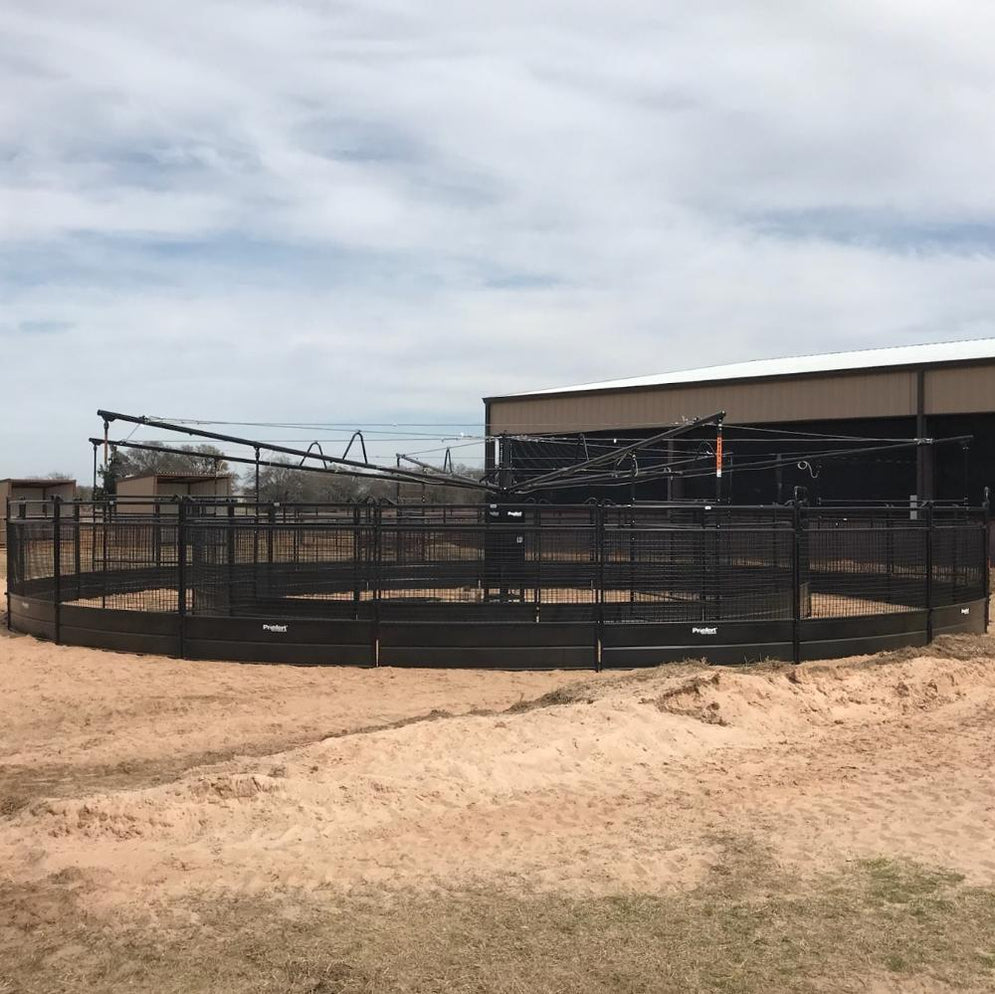 Priefert Panel Walker 50' 6 Horse Wire Kit Touchscreen