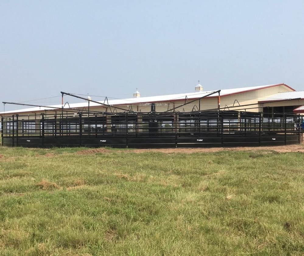 Priefert Panel Walker 70' 8 Horse Solid Bottom Touchscreen