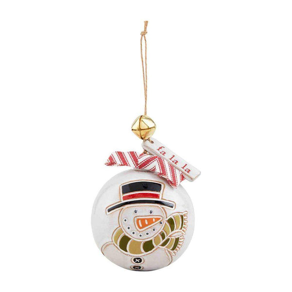 Mud Pie Snowman Ornament