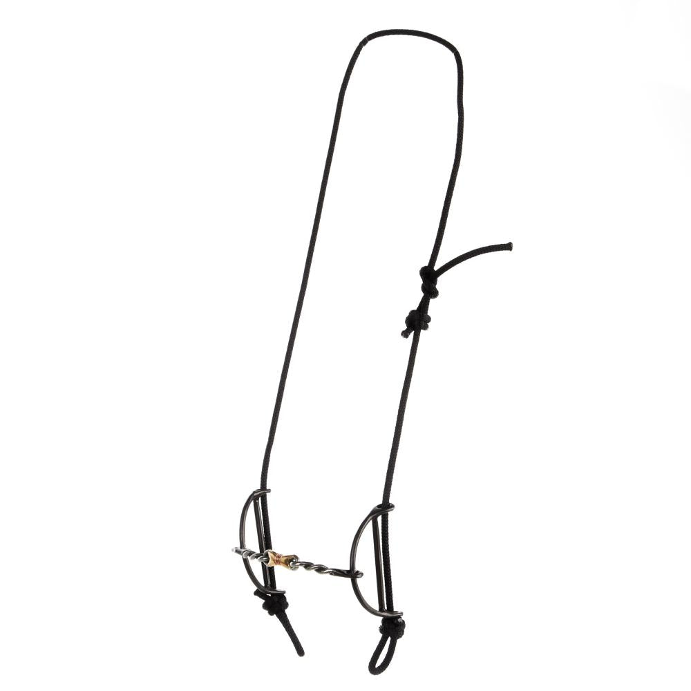 Dutton Twisted Wire Dog Bone Sliding Gag Headstall