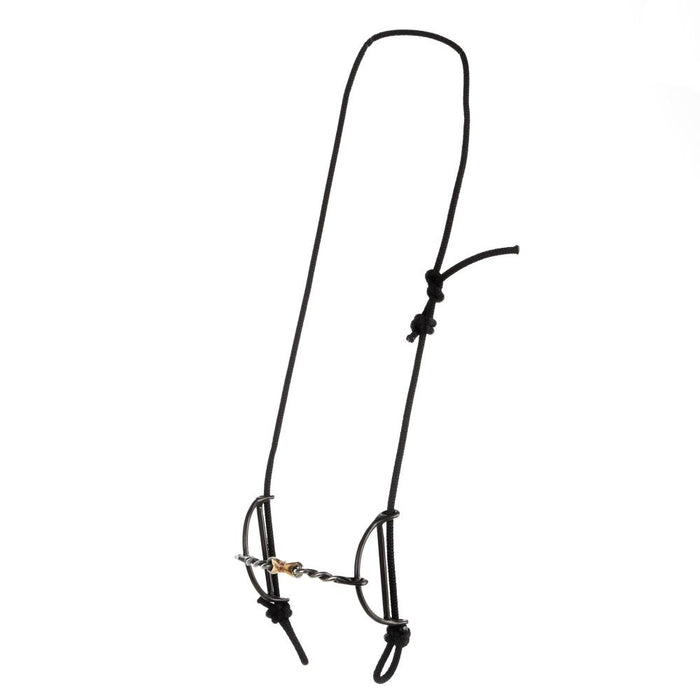 Dutton Bits Twisted Wire Dog Bone Sliding Gag Headstall — NRS