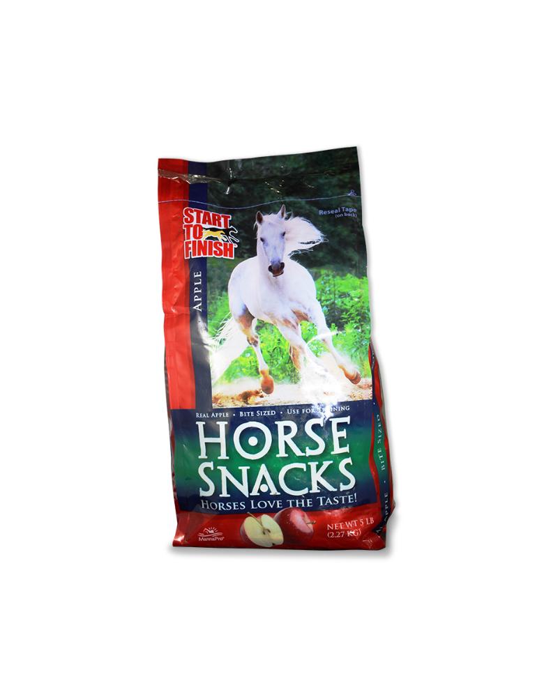 Manna Pro Start To Finish Horse Snacks Apple 5lb