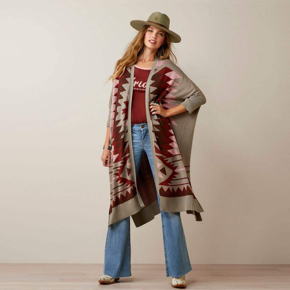 Ariat Women's Serape Style Cardigan