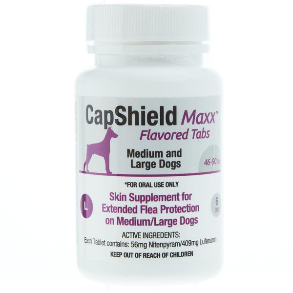 Capshield Maxx Chewable Dog 46-90lb 6ct