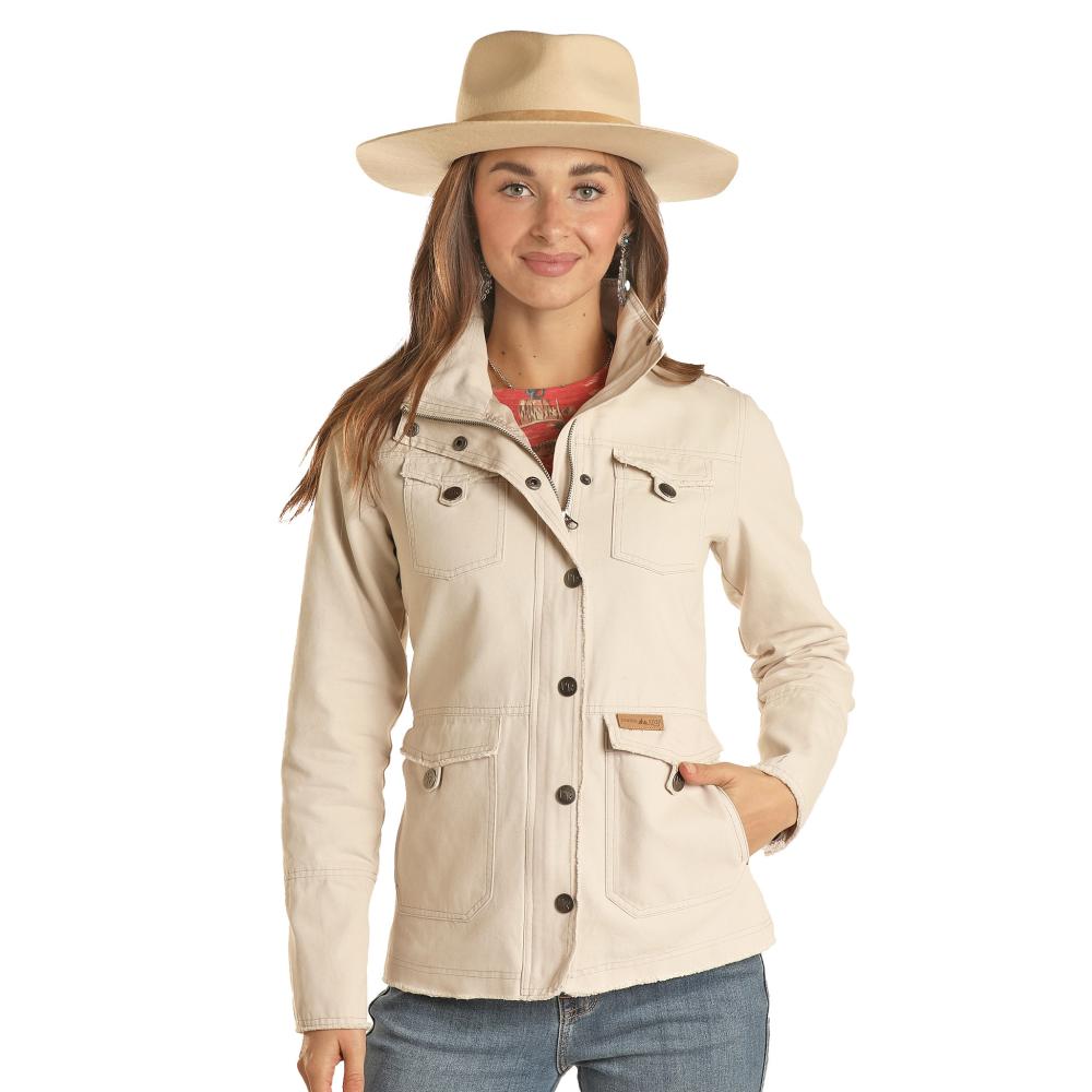 Panhandle Womens Cotton Canvas Jacket