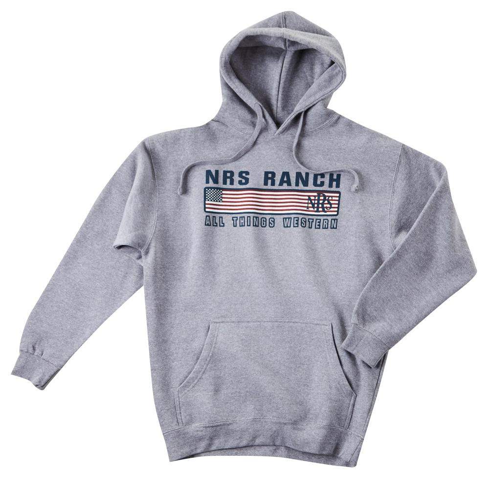 NRS Ranch Flag Grey Hoodie