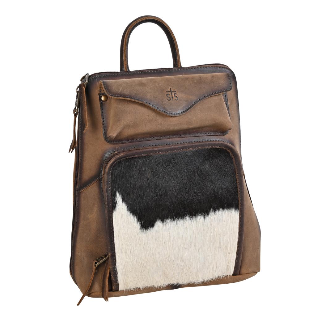 STS Ranch Wear Cowhide Sunny Backpack