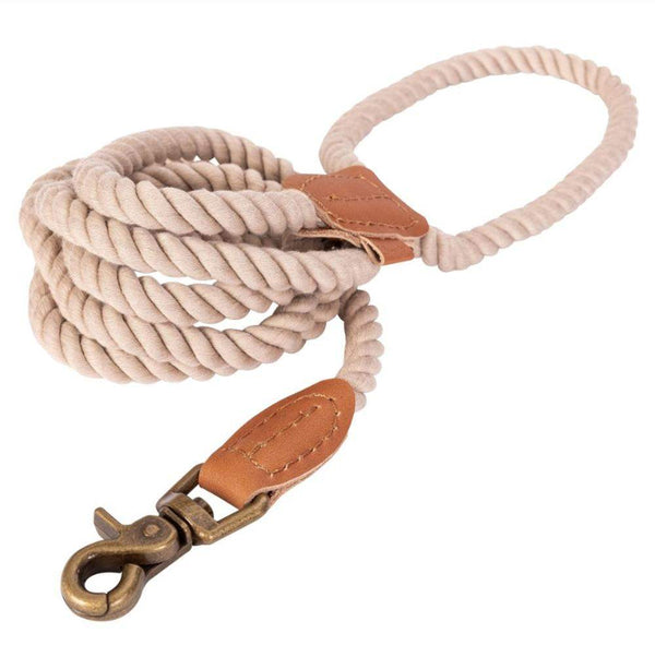 Wrangler Ivory Rope Dog Lead
