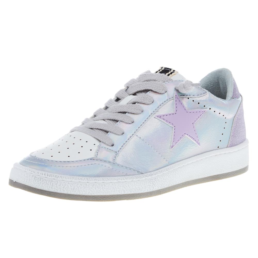 Shu Shop Kids Lilac Holographic Paz Casual Shoe