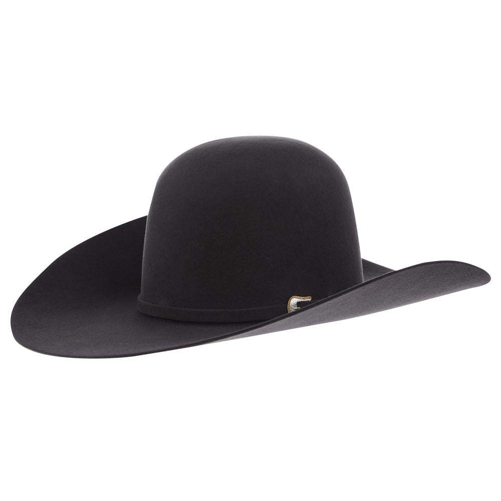 American Hats AHC 10X Steel Round Oval 4 1/2 Inch Brim Open Crown Felt