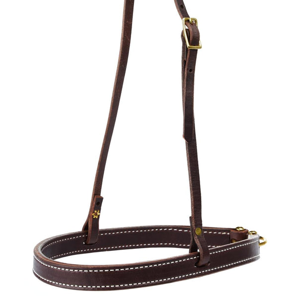 Cowperson Tack 1 Inch Dark Skirting Leather Noseband