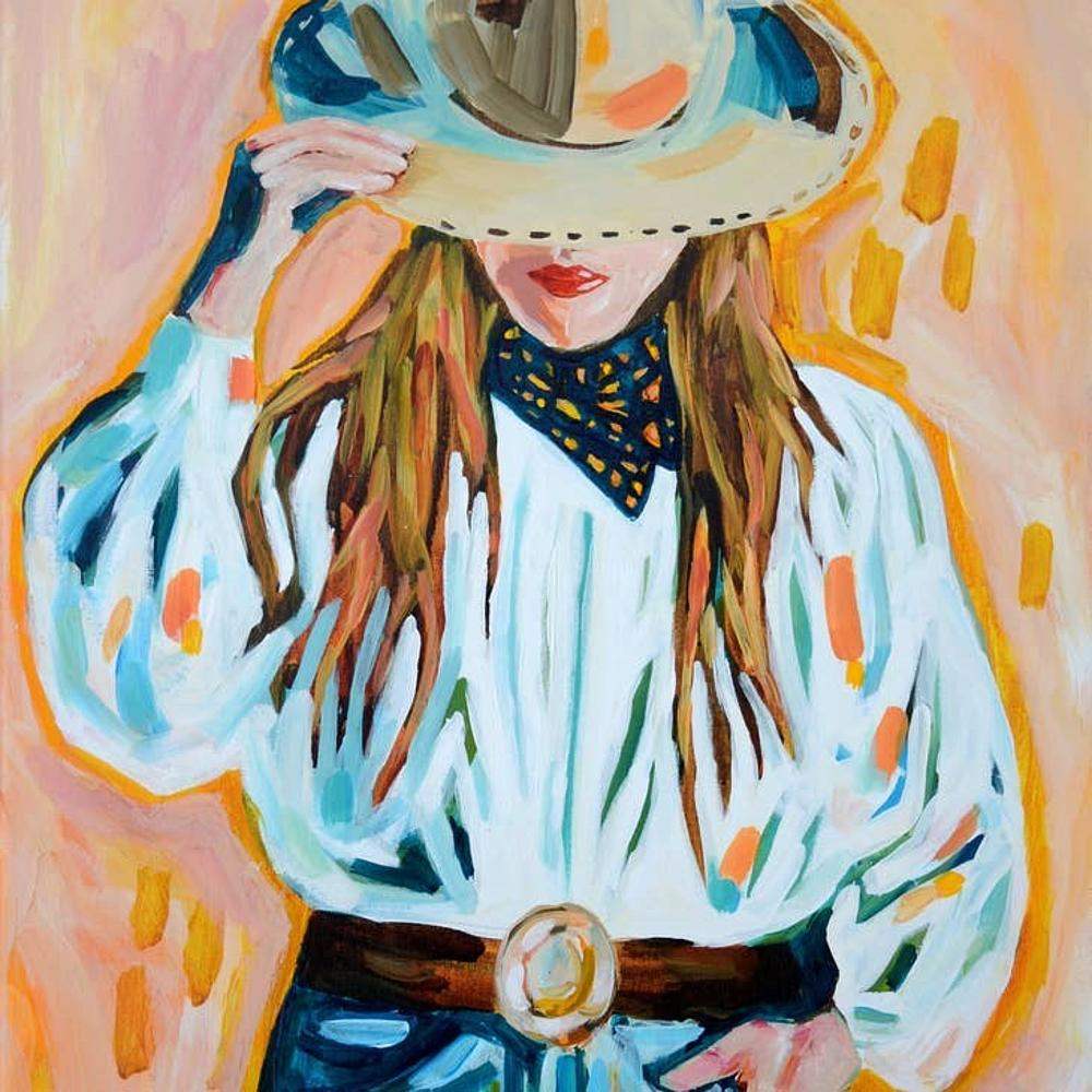 Tirzah Lane Art Rodeo Queen 11x14 Print