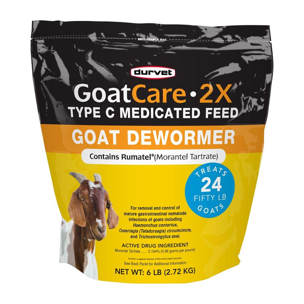 Durvet Goat Care-2X Wormer 6lb Bag