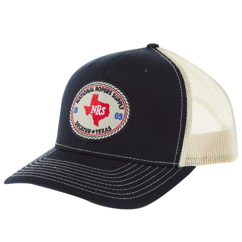 NRS NRS Ranch Supply Black and Vegas Gold Cap
