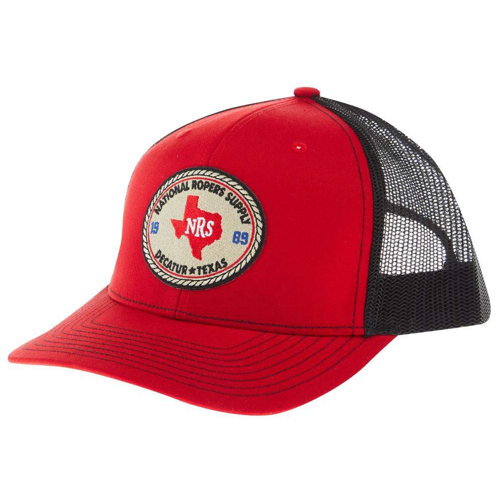 NRS Ranch Supply Red and Black Cap