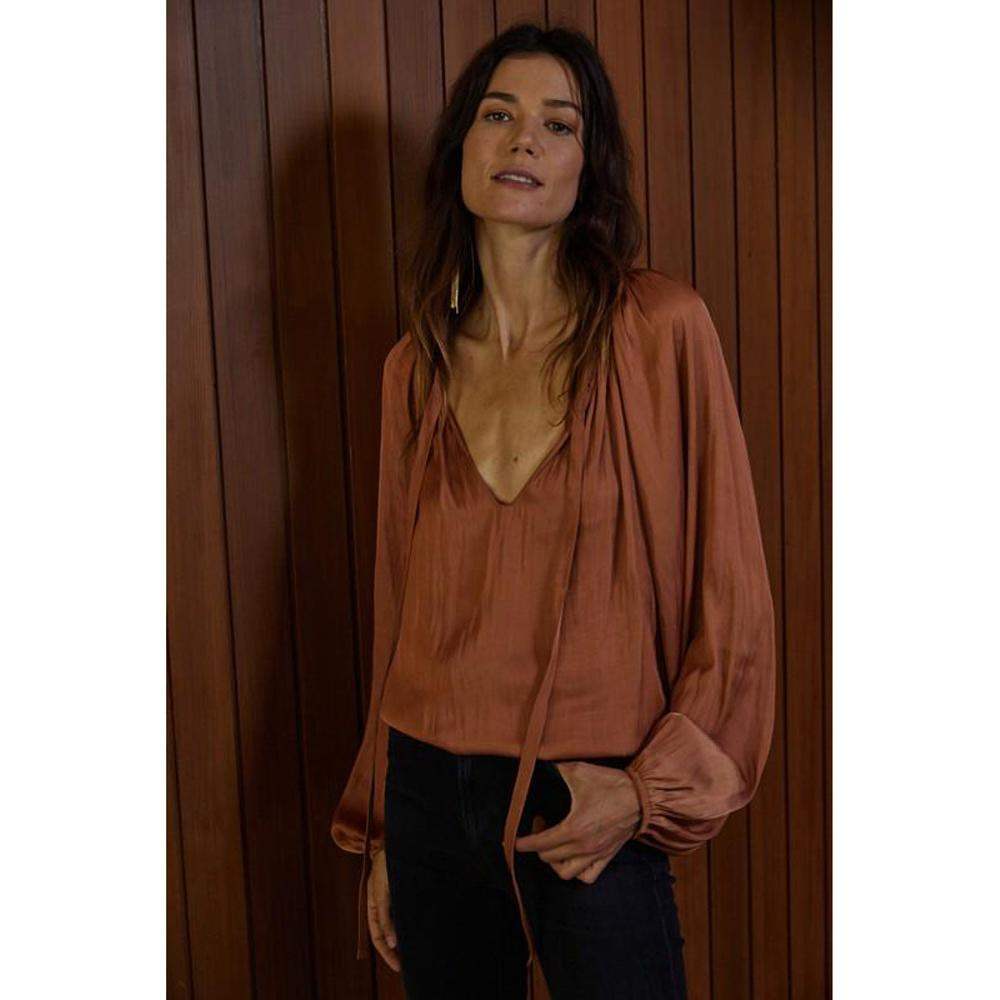 By Together Apparel Women's Sue Satin Top
