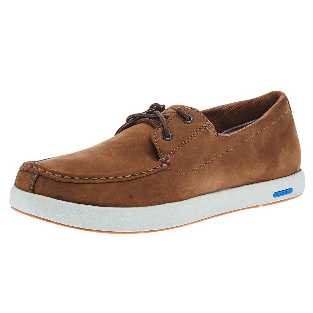 Twisted X Mens Ultra Lite X Lion Tan Boat Shoe — NRS