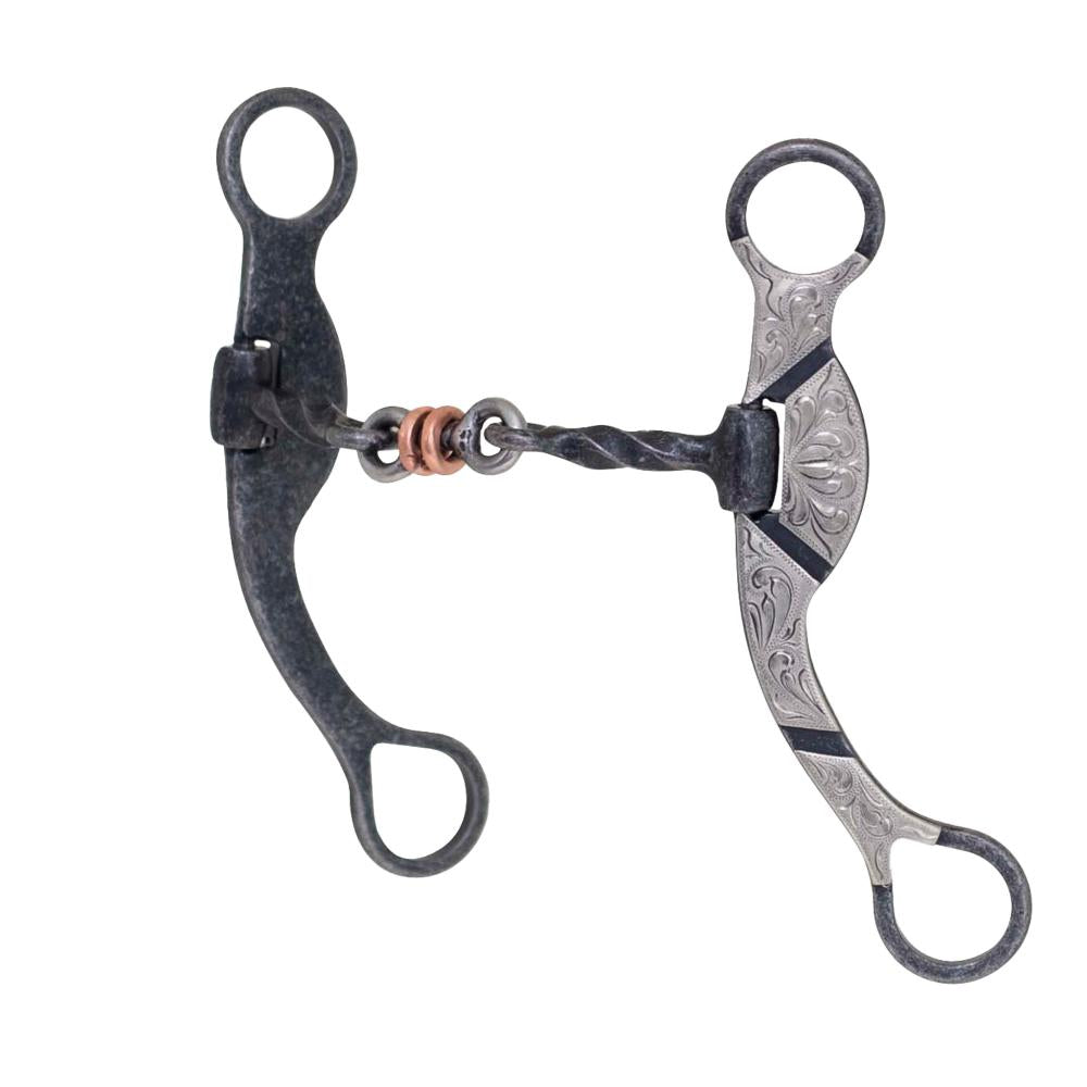 Cowboy Tack Ranchman Dog Bone Shank Bit