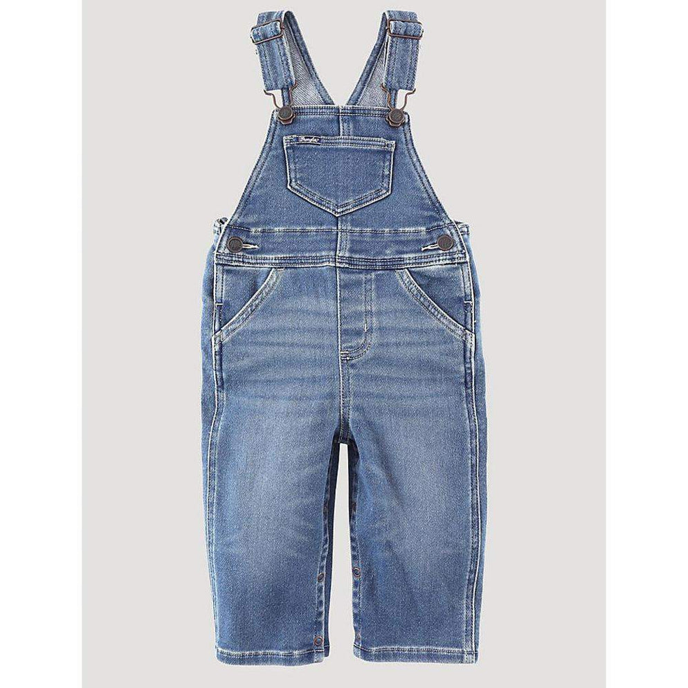 Wrangler Little Girl's Denim Overalls