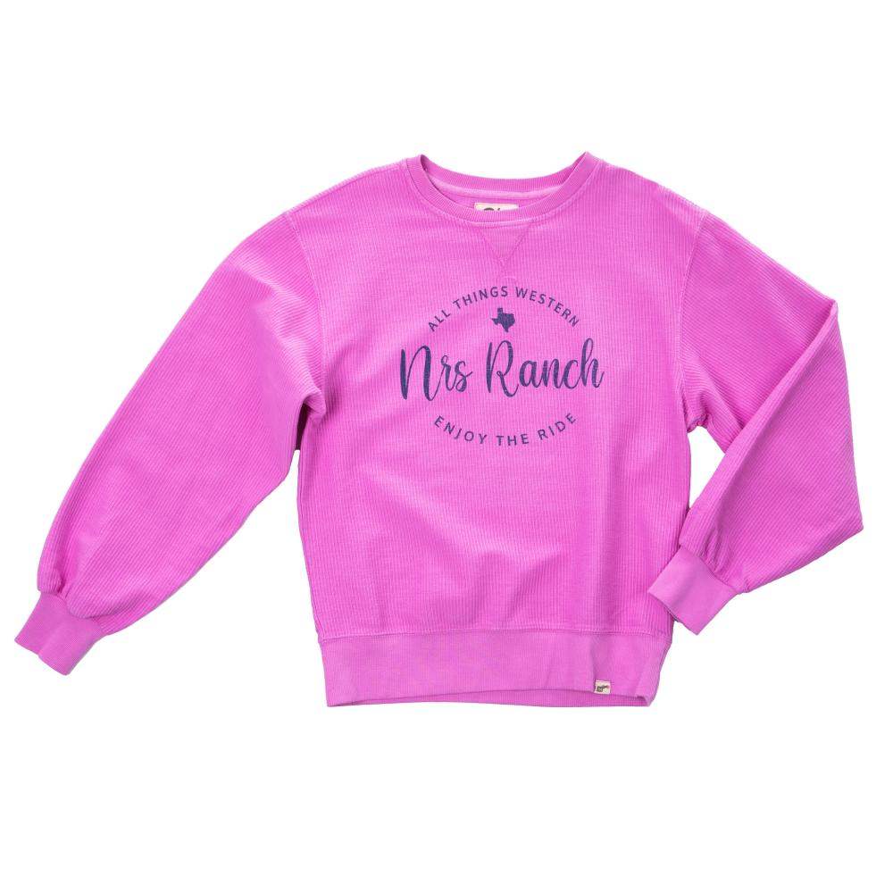 NRS Ranch Orchid Corded Crewneck