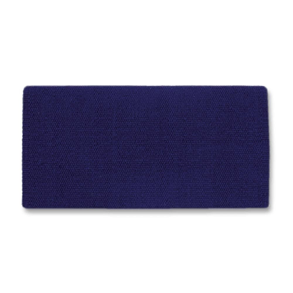 Mayatex 1314C-92 San Juan Solid Indigo 38x34 New Zealand Wool Saddle B