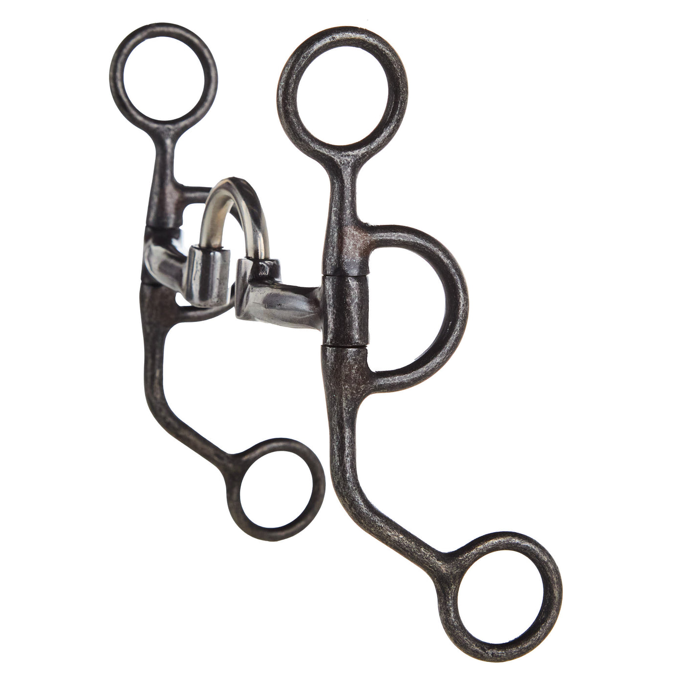 NRS Aged Steel Low Port Correctional Shank Bit
