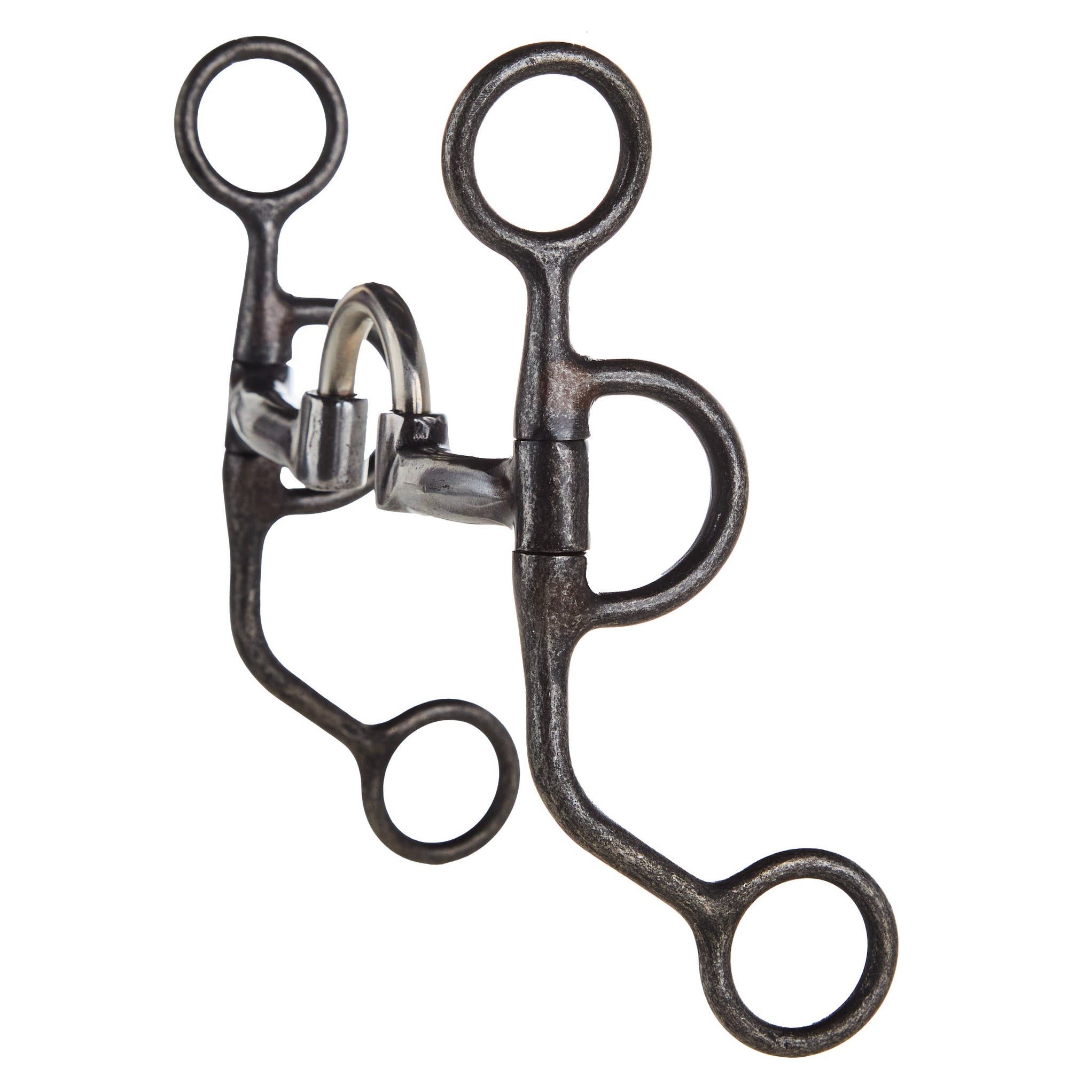NRS Aged Steel Low Port Correctional Shank Bit