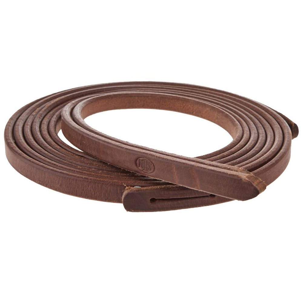 NRS TACK Heavy Oiled 5/8 Inch Loop End Split Reins