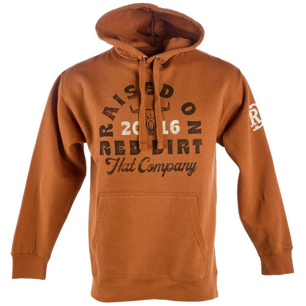 Red Dirt Hat Company Co Men's Raised on Red Dirt Hoodie