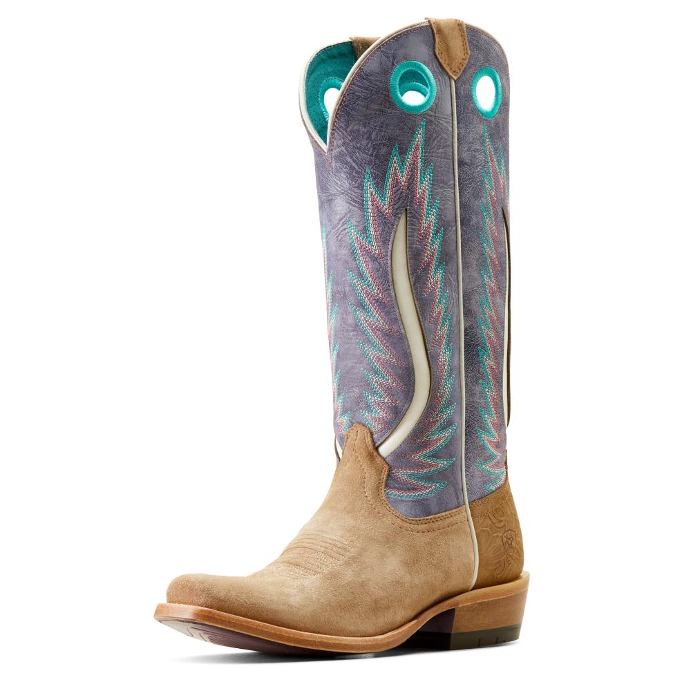 Ariat Womens Futurity Fort Worth Truly Taupe 14 In Top Cowgirl Boot