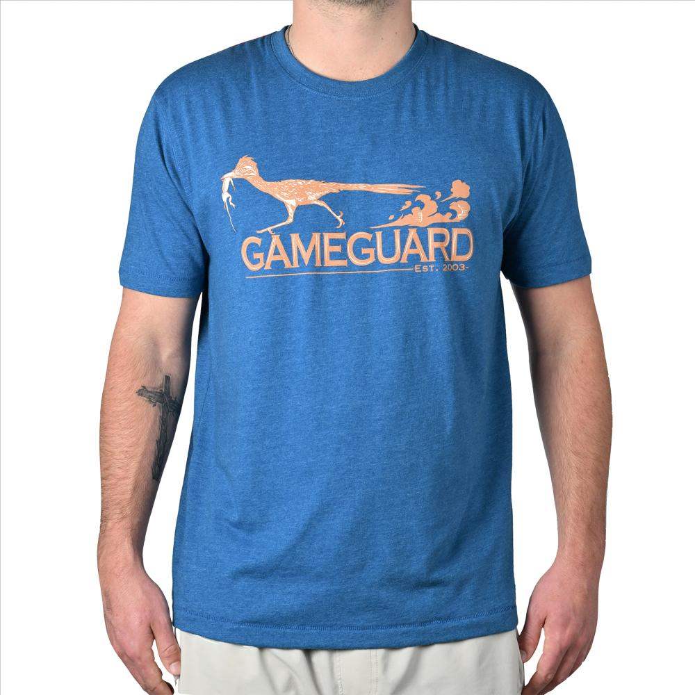 Game Guard Men's Road Runner Blue Graphic Tee