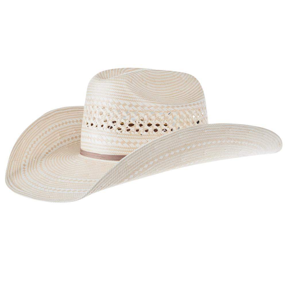 American Hats Co 7700 Rancher Crease 4 1/2in Brim Straw