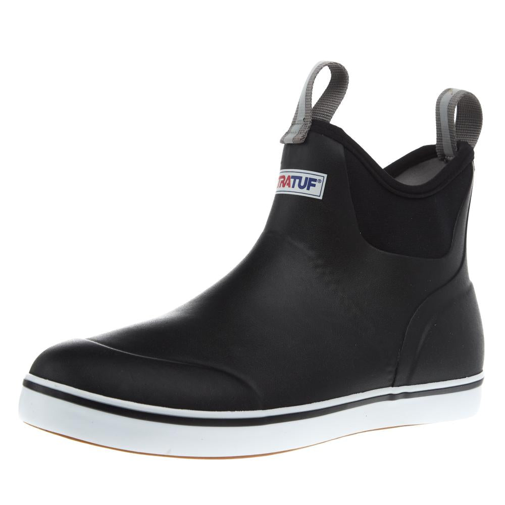 Xtratuf Men`s Black 6in Ankle Deck Boot