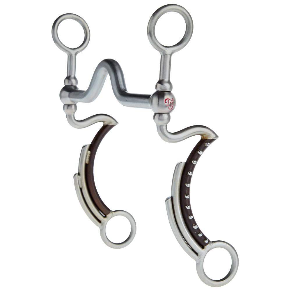 Tom Balding Bits Predator Solid Medium Port Shank Bit