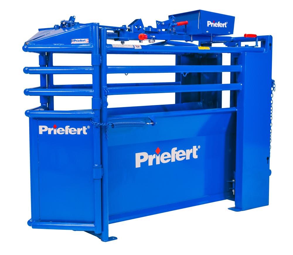 Priefert Model 23 Solar Powered Calf Chute