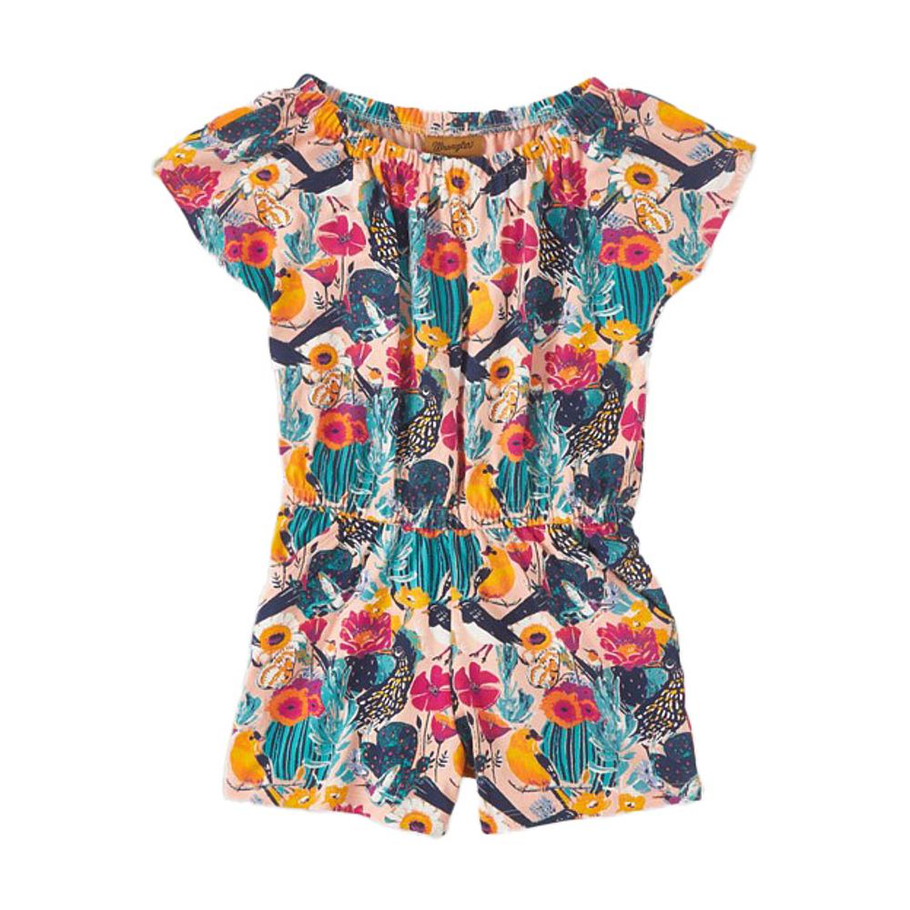 Wrangler Girl's Floral Romper