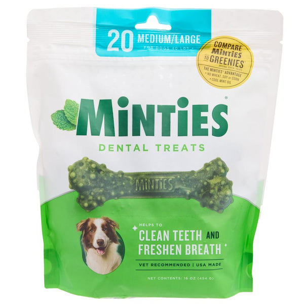 Pet Iq Minties Medium/Large 20ct