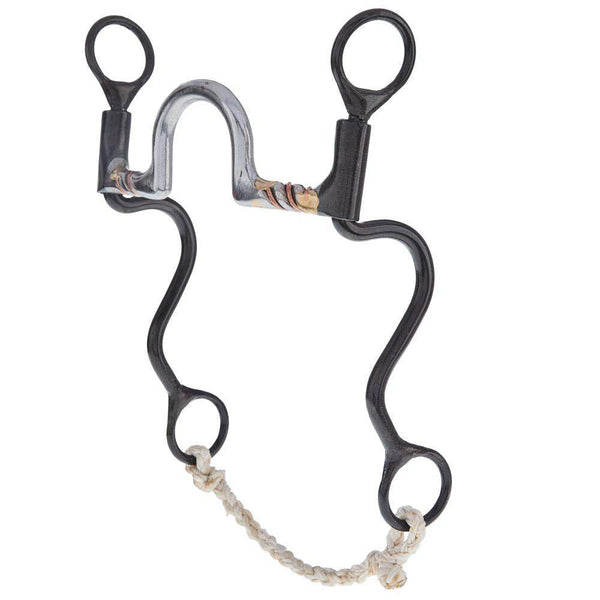 Dutton Bits Tall Wide SLD Mouth Piece W/CPR Wire Twisted Long Calvary