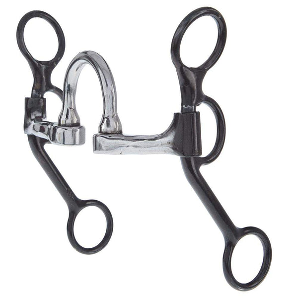 Dutton Bits Ported Short Shank Swept Back Cheek