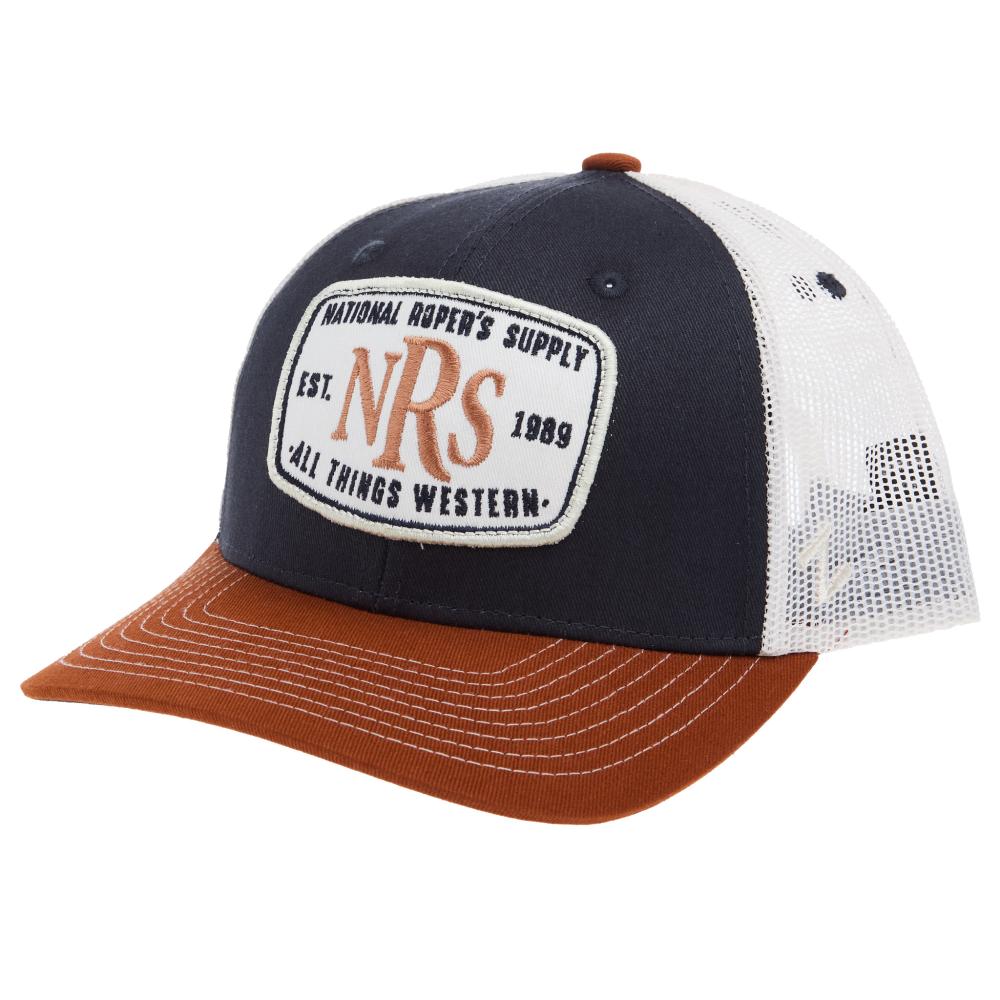 NRS All Things Western Navy Patch Cap