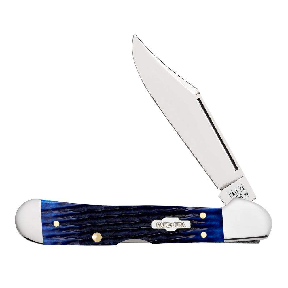 Case Blue Bone - Rogers Corn Cob Jig Mini Copperlock (61749L SS)