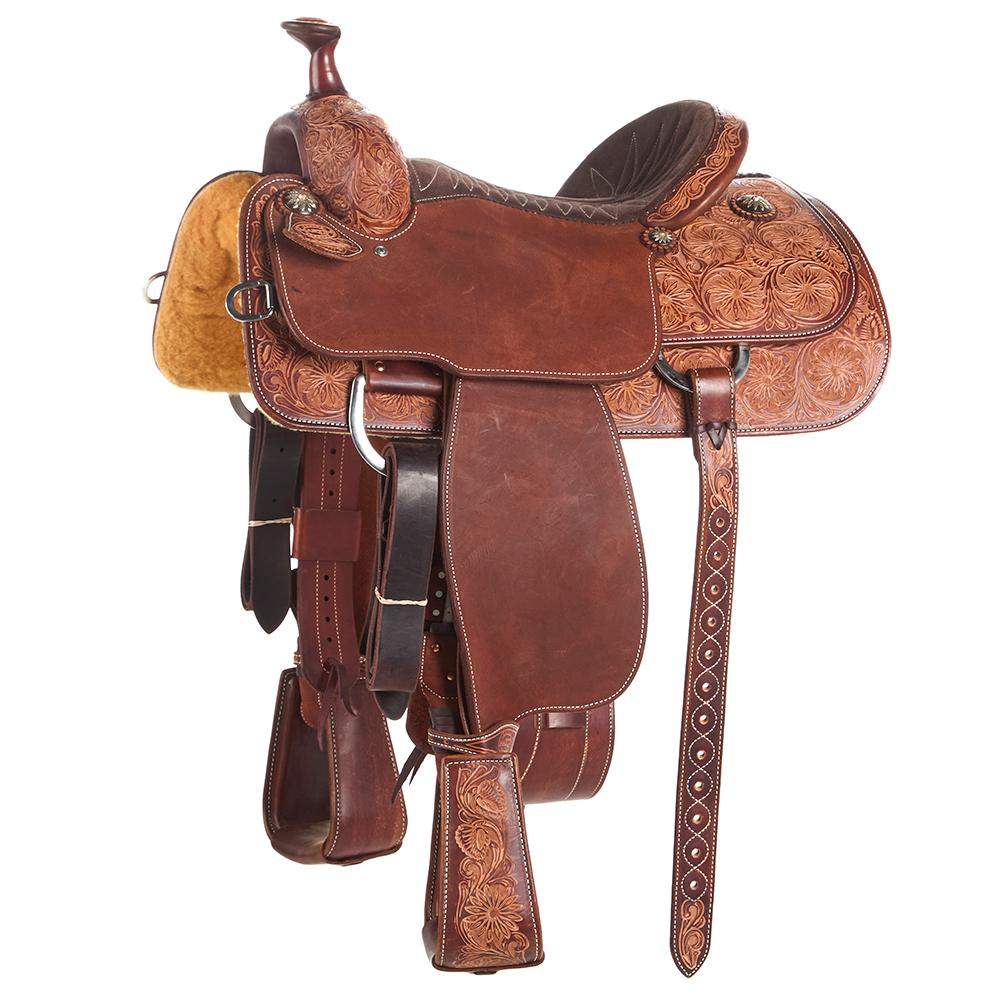 Martin Saddlery Natural Framed 1/2 Breed Sunflower Team Roper