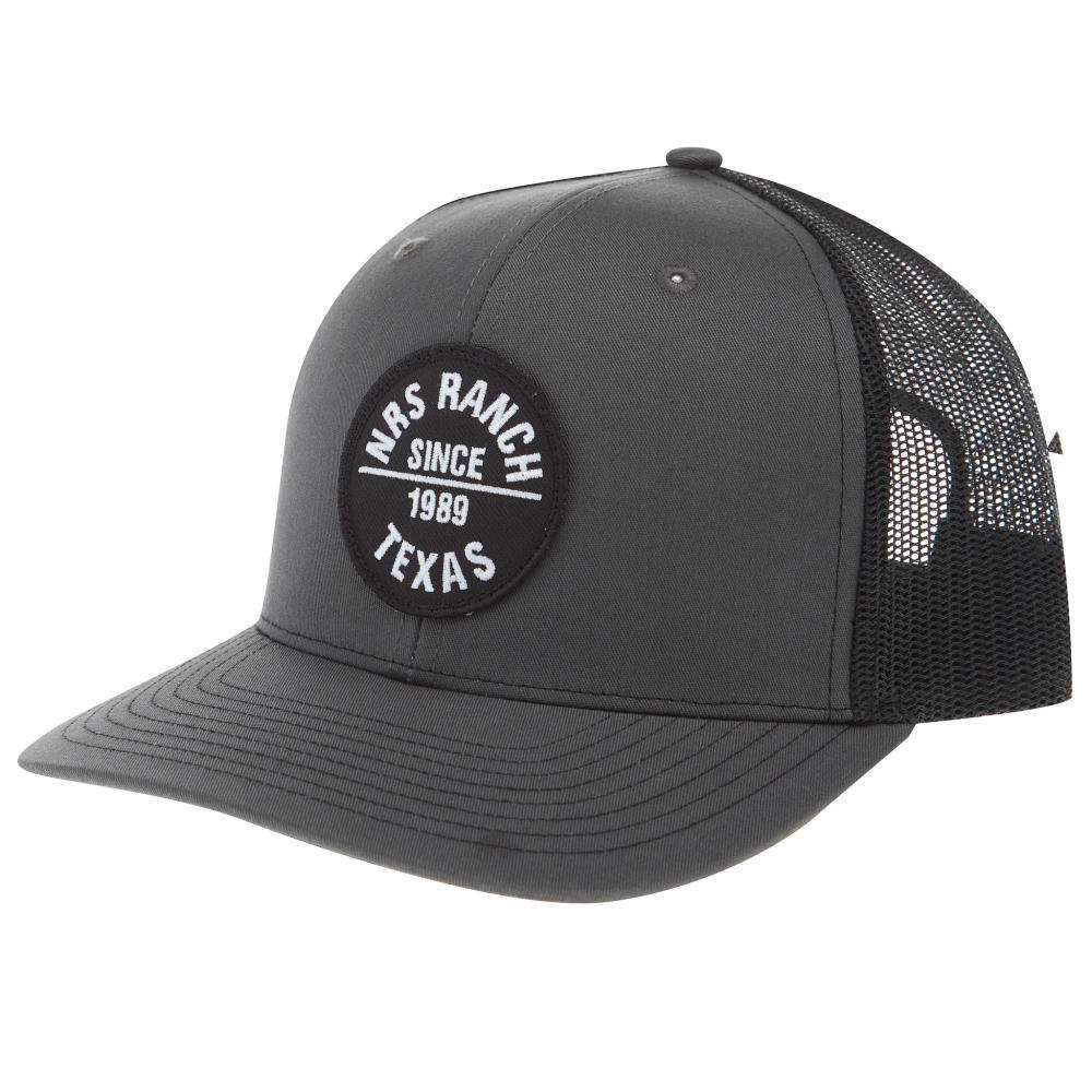 NRS Ranch Since 1989 Charcoal and Black Cap
