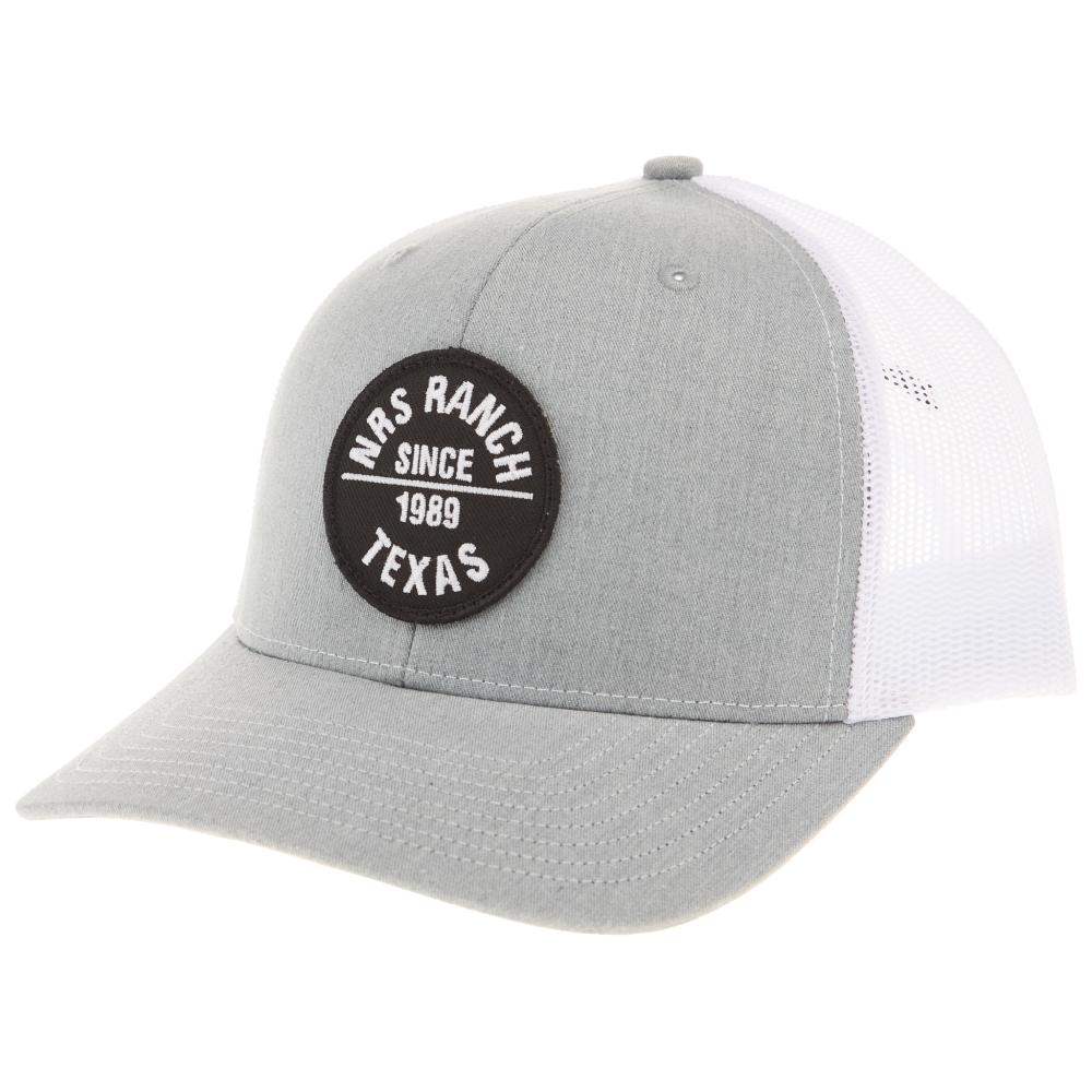 NRS Ranch Since 1989 Grey and White Cap